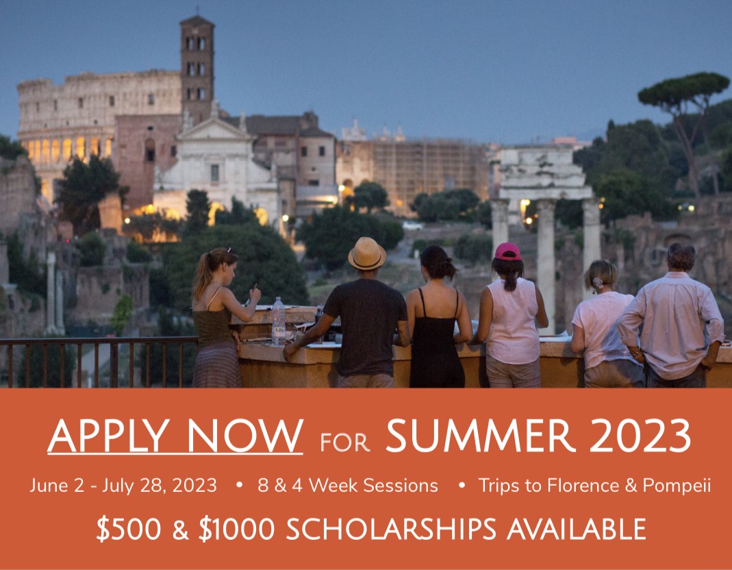 Apply to paint in Rome in Summer 2023 - Department of Art
