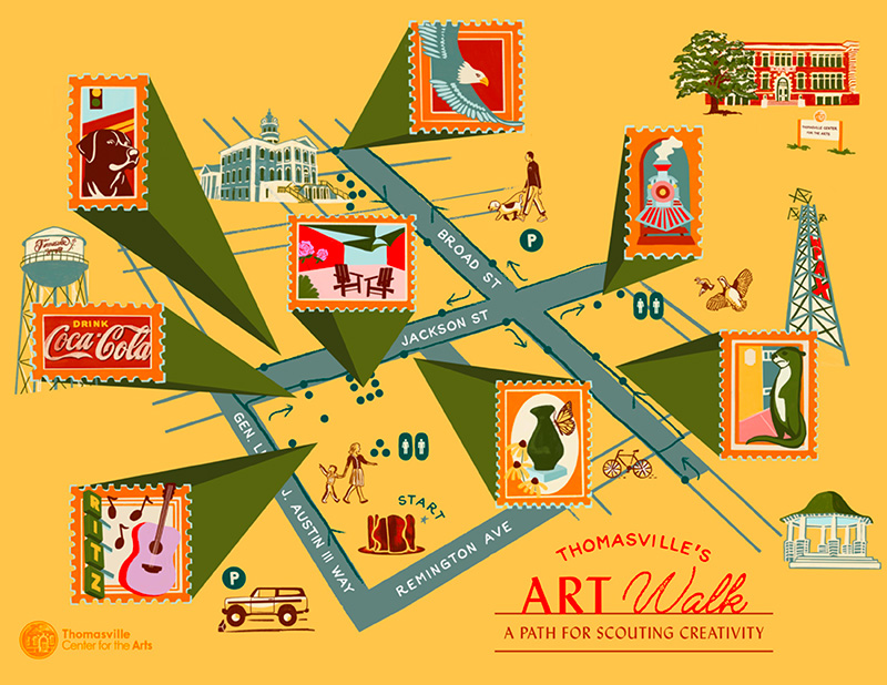 Discover Thomasville's Artistic Heart: The Thomasville Art Walk ...